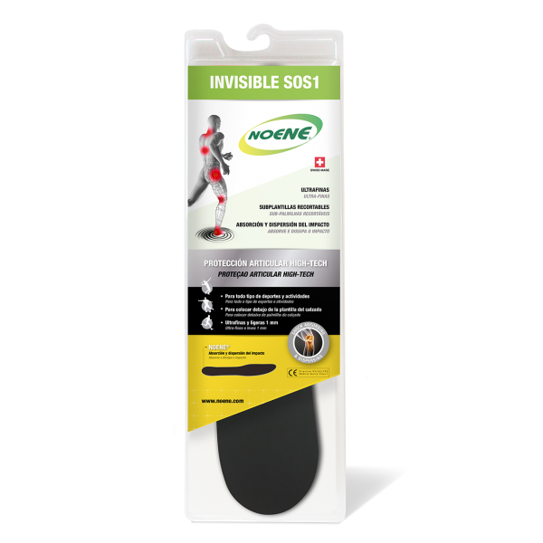 Solette Noene spessore 1 mm - Sottoplantari Invisible SOS1